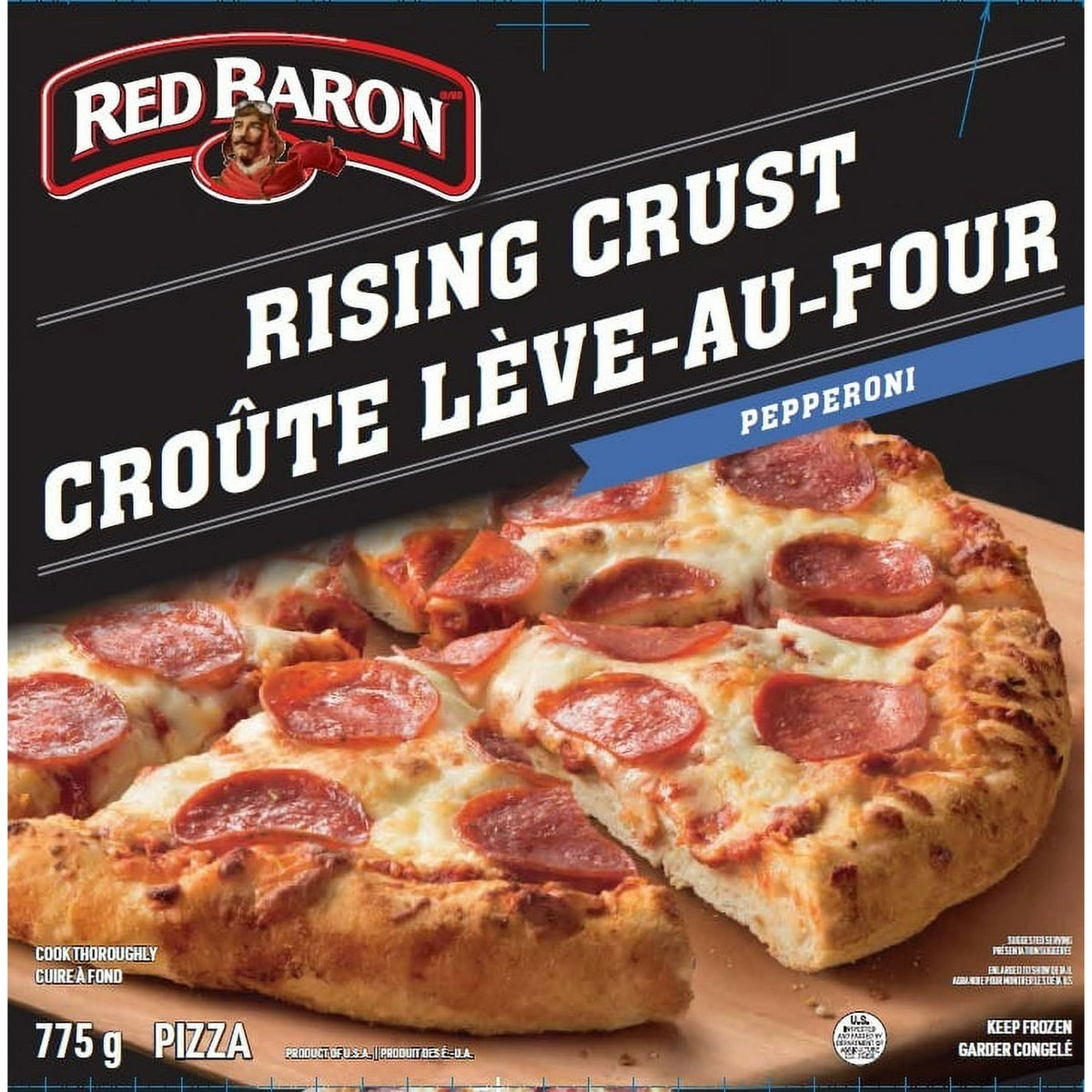 Red Baron Pepperoni Rising Crust Pizza 775g – Mike Dean Local Grocer