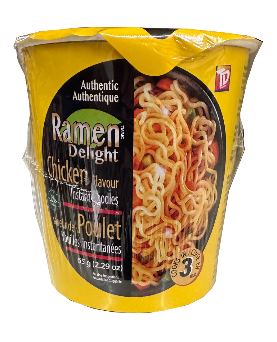 Ramen Delight Chili Instant Noodles Cup Chicken 65g – Mike Dean Local ...