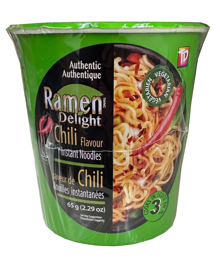 Ramen Delight Chili Instant Noodles Cup Chili 65g – Mike Dean Local Grocer